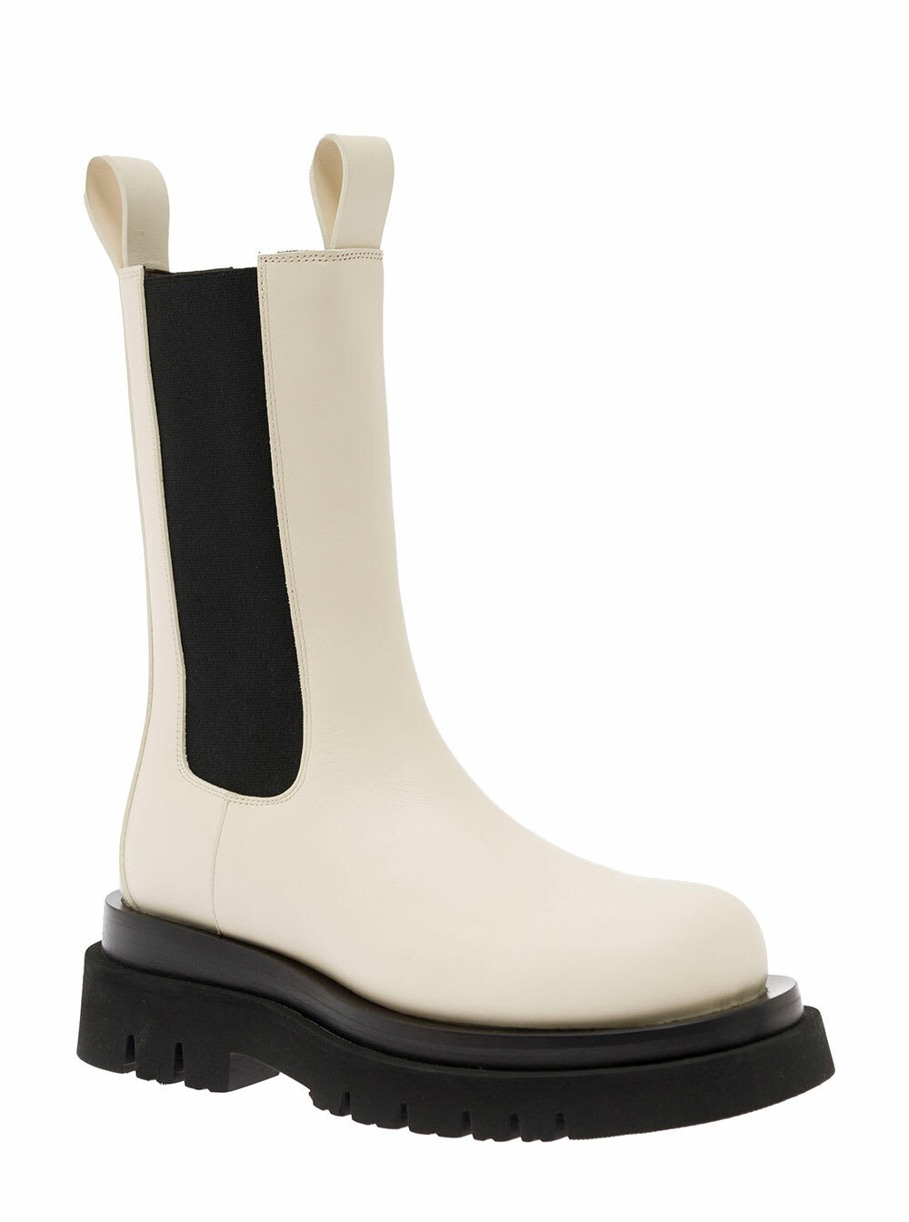 Bottega Veneta bv Lug Boots With Contrasting Multi-layered Sole In ...