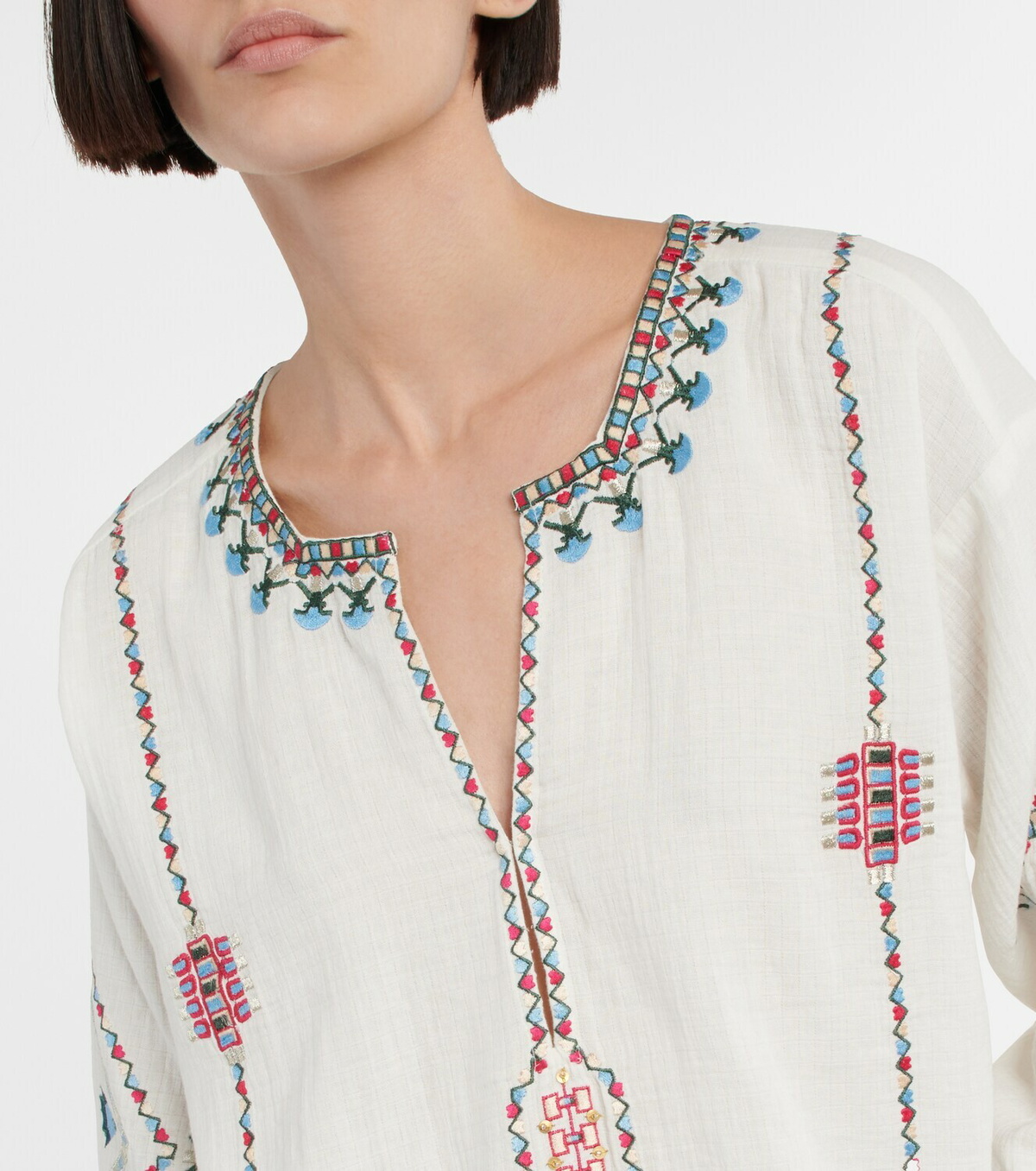 Isabel Marant Clarisa embroidered blouse Isabel Marant