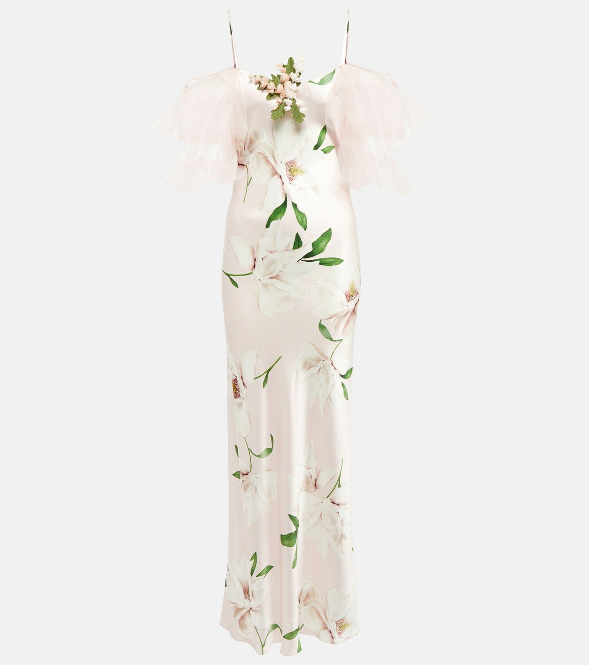 Rodarte - Floral silk maxi dress Rodarte