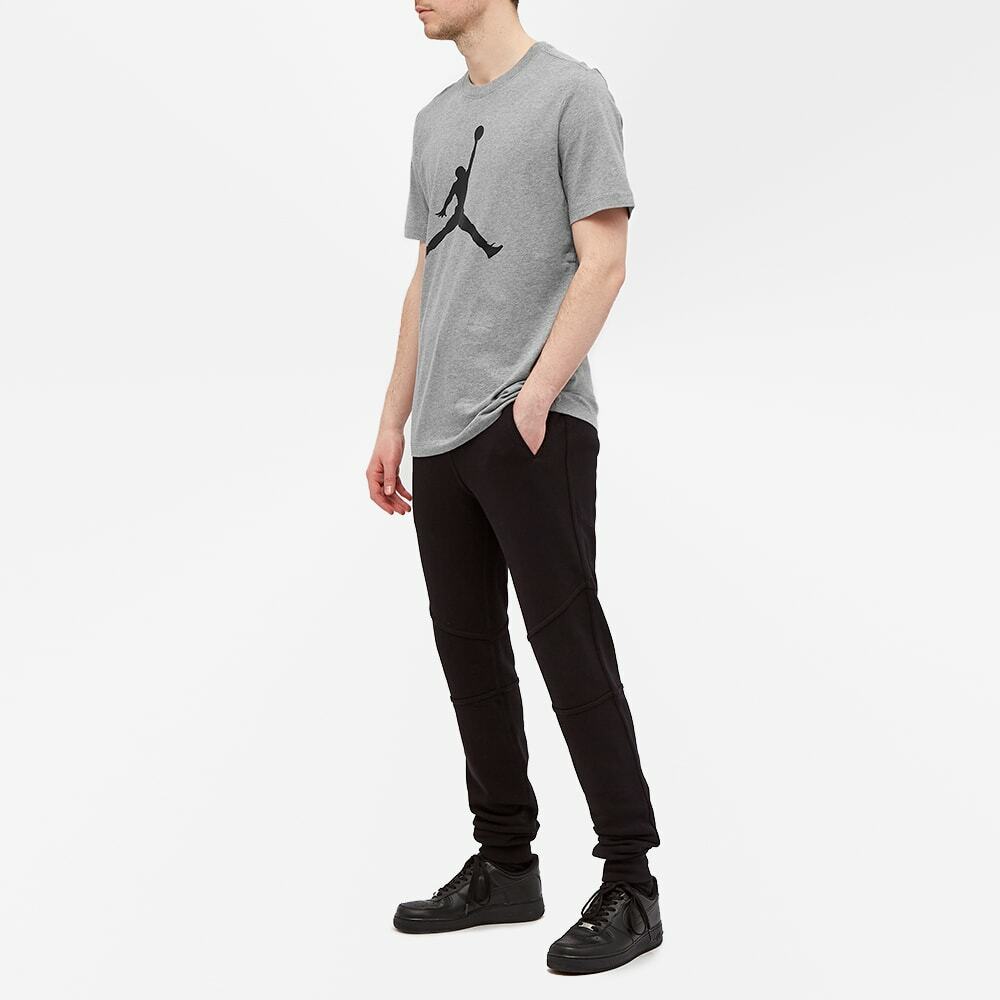 Air Jordan Men's Jumpman Chest T-Shirt in Carbon Heather/Black Nike ...