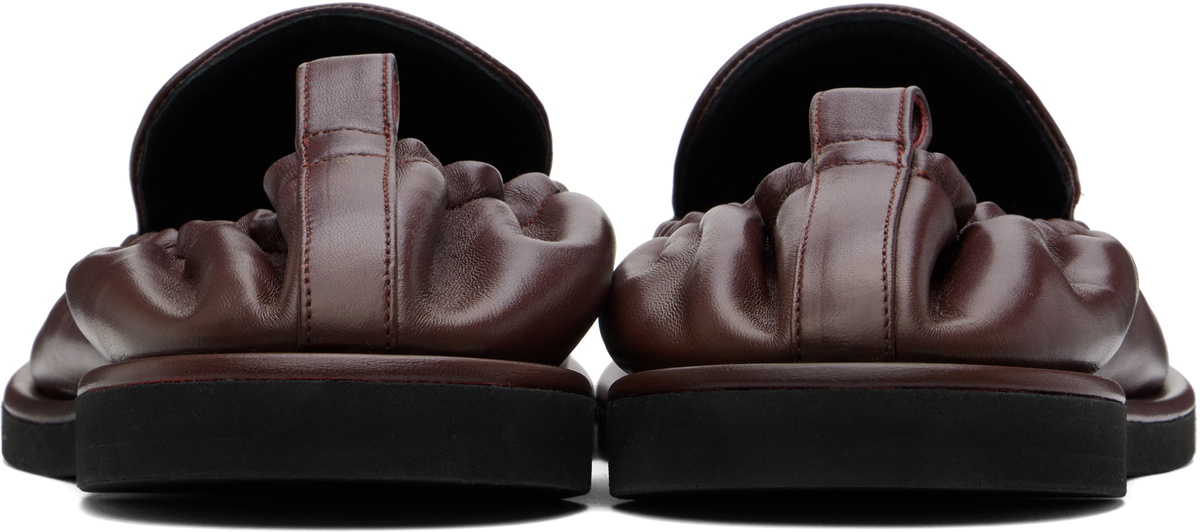 Studio Nicholson Burgundy Donovan Loafers Studio Nicholson