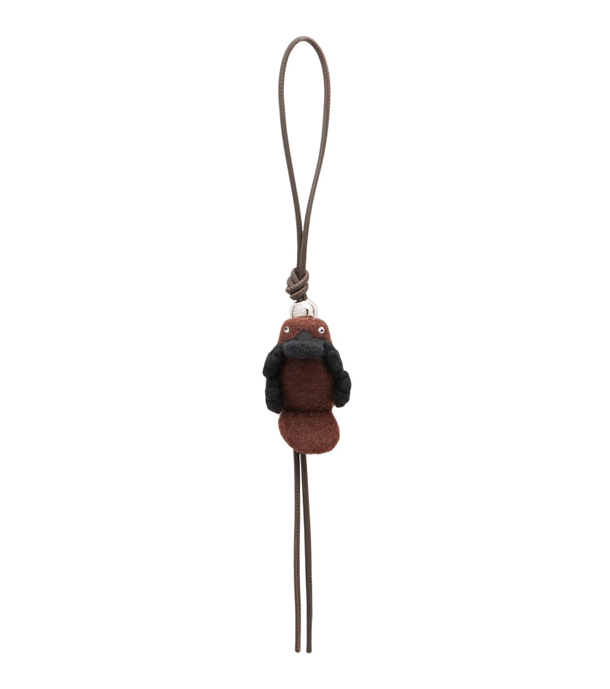 Loewe Leather-trimmed wool bag charm Loewe