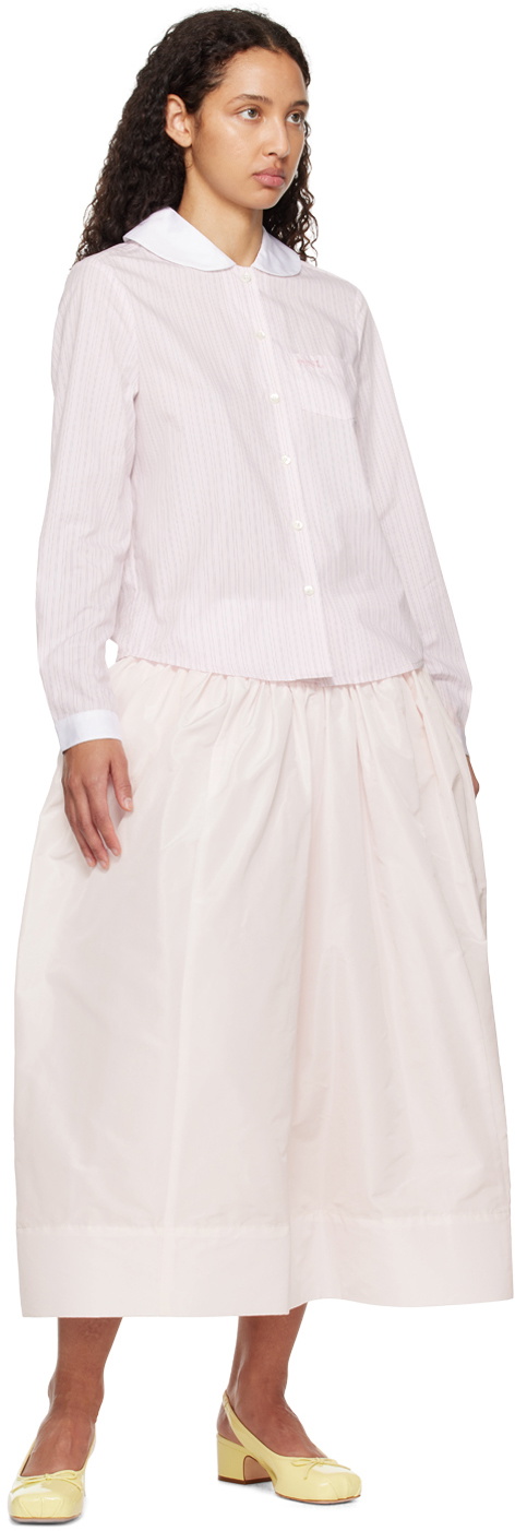 Sandy Liang Pink Naru Maxi Skirt Sandy Liang Sandy Liang Pink Naru Maxi Skirt Sandy Liang