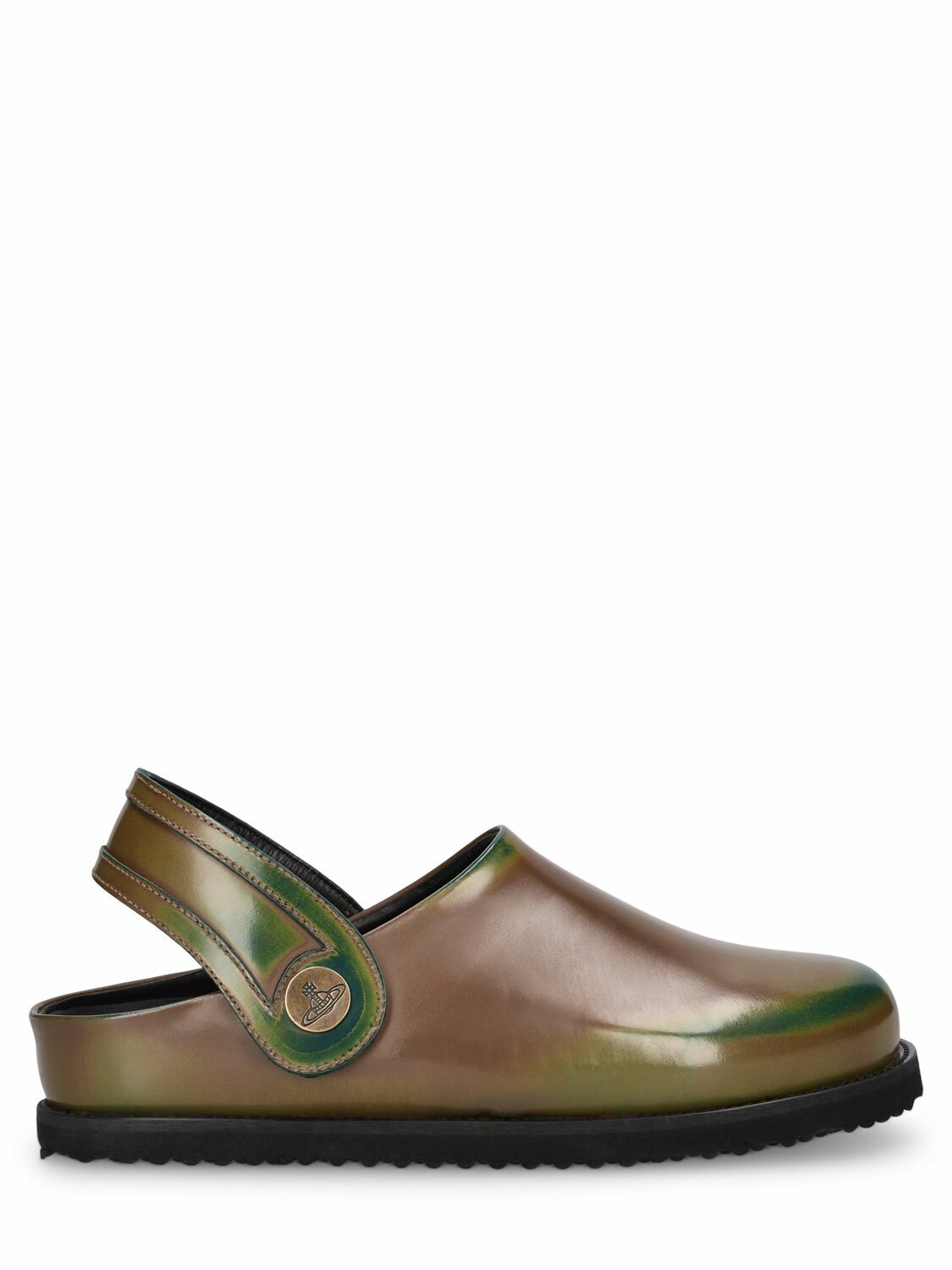 VIVIENNE WESTWOOD Oz Leather Clog Mules Vivienne Westwood