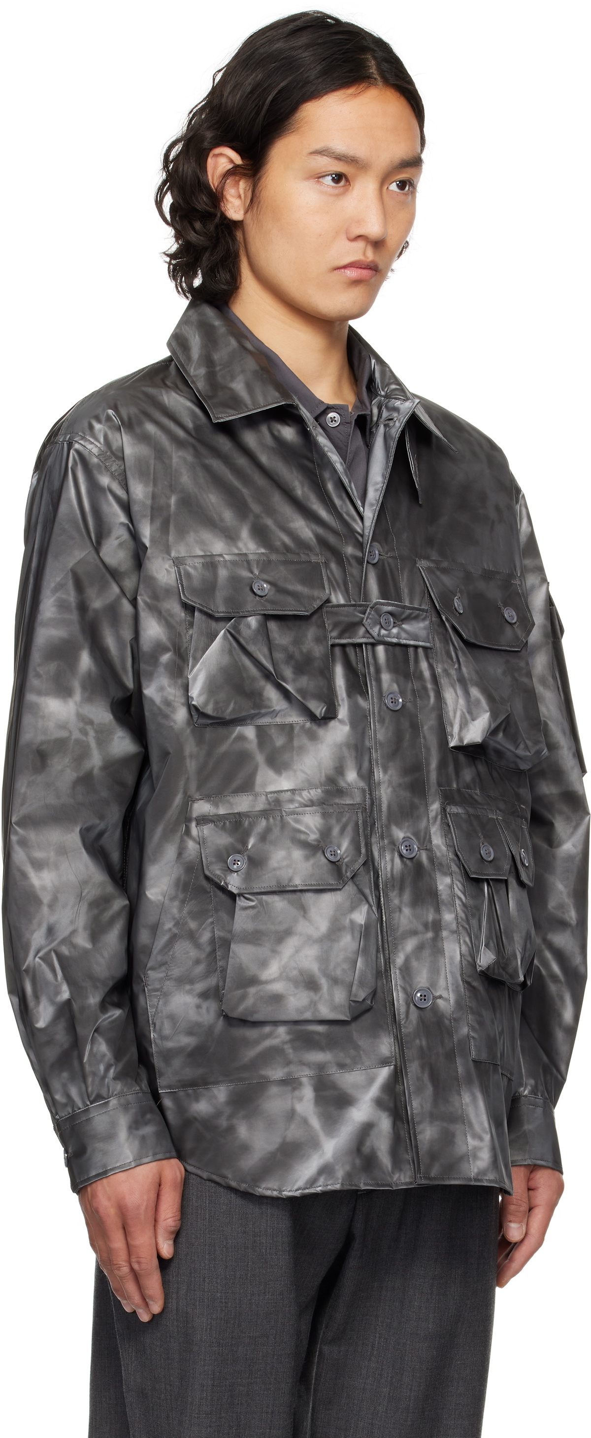 Engineered Garments Gray Explorer Overshirt Engineered Garments