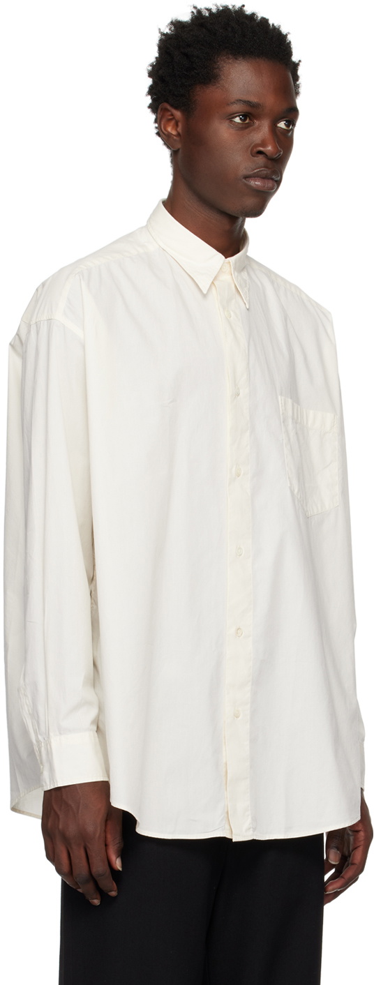 The Frankie Shop Off-White Chadwick Shirt The Frankie Shop