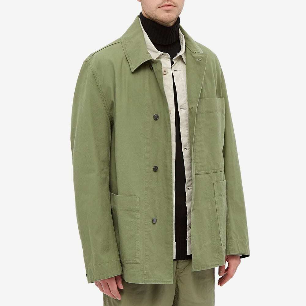 MHL by Margaret Howell Men's Big Pocket Jacket in Khaki MHL by Margaret ...