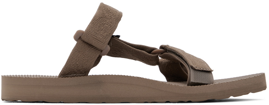 Teva Brown Universal Slides Teva