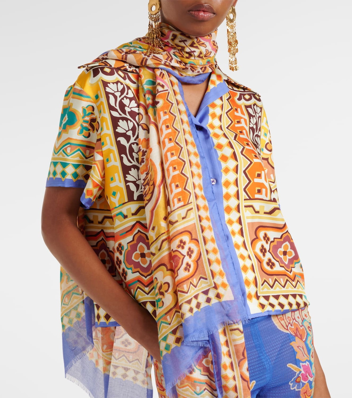Etro Printed scarf Etro