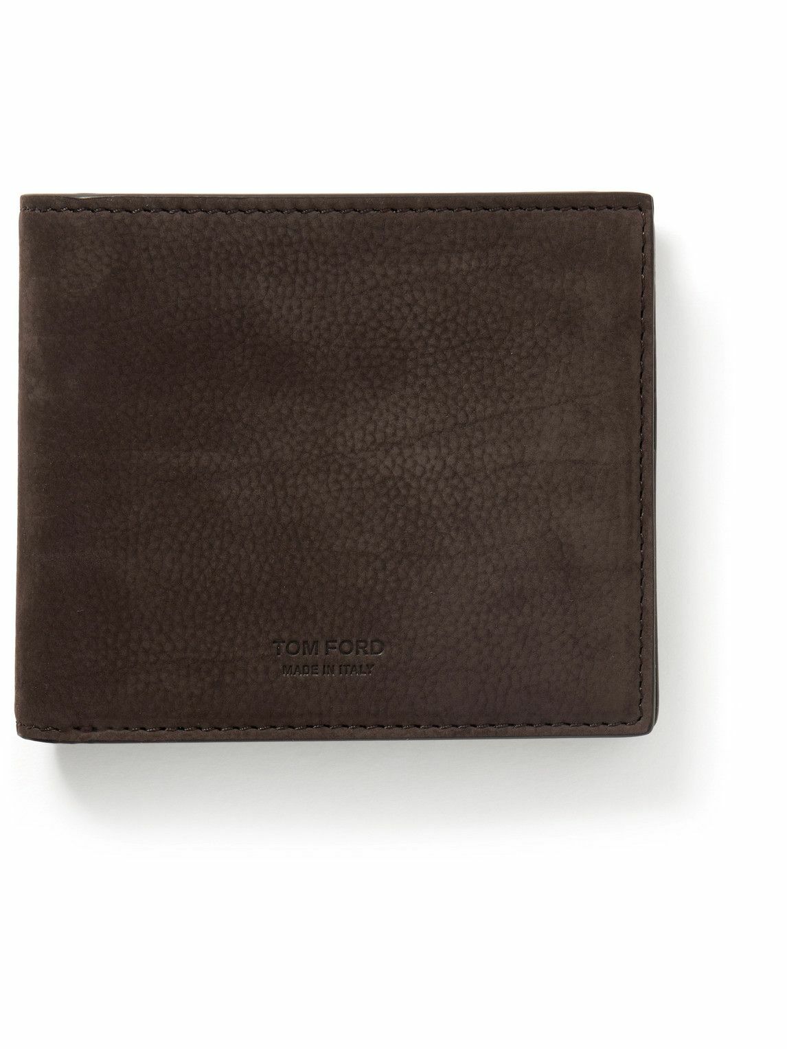 TOM FORD - Nubuck Billfold Wallet TOM FORD