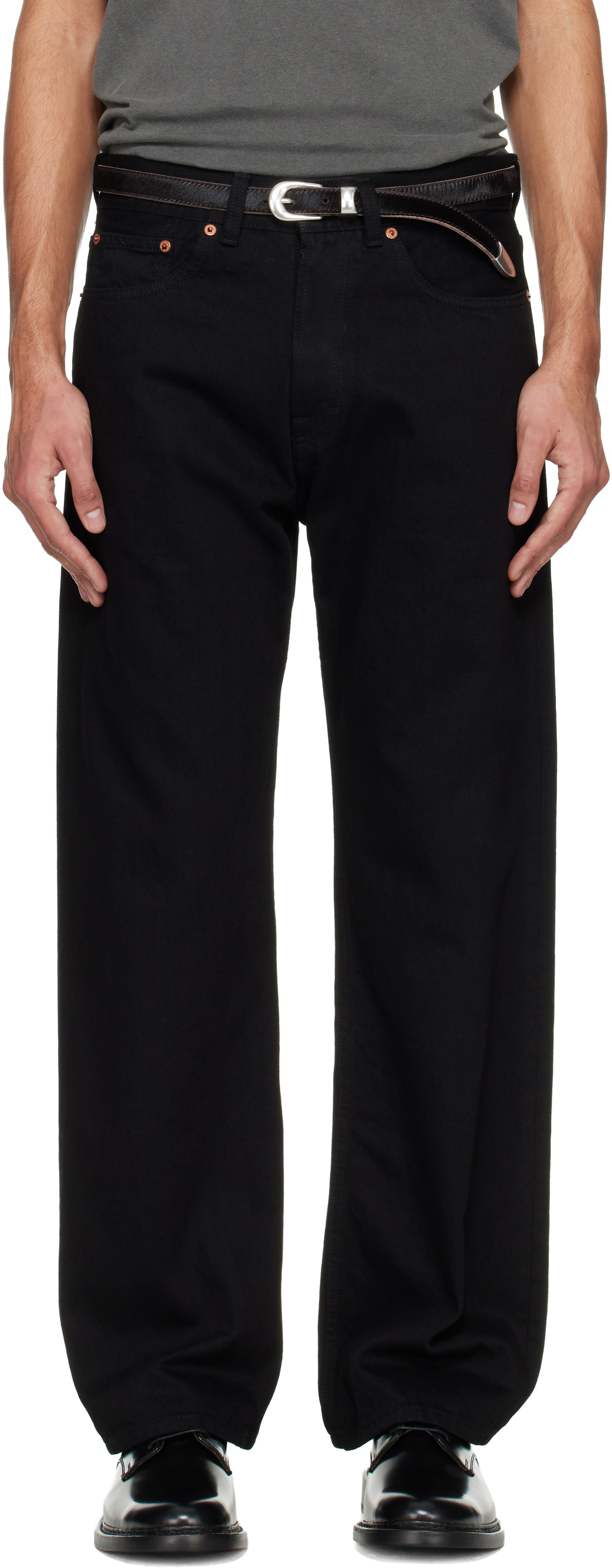 OUR LEGACY Black Third Cut Jeans Our Legacy