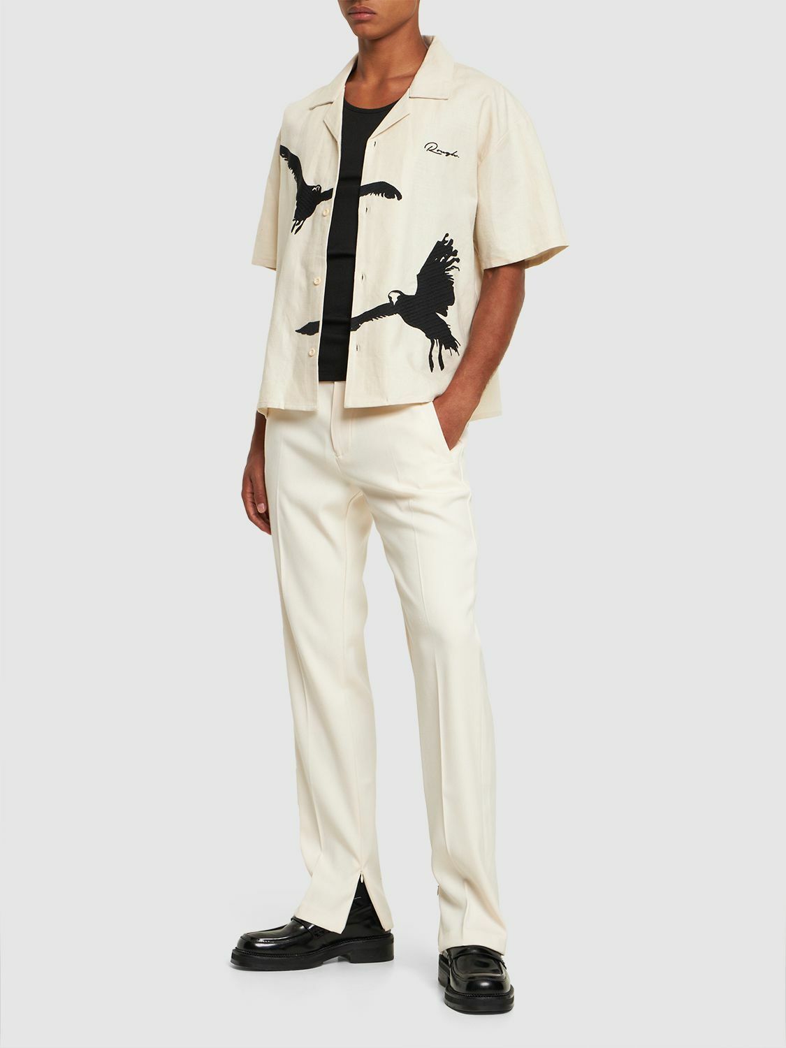 REPRESENT - Tailored Wool Blend Pants Represent