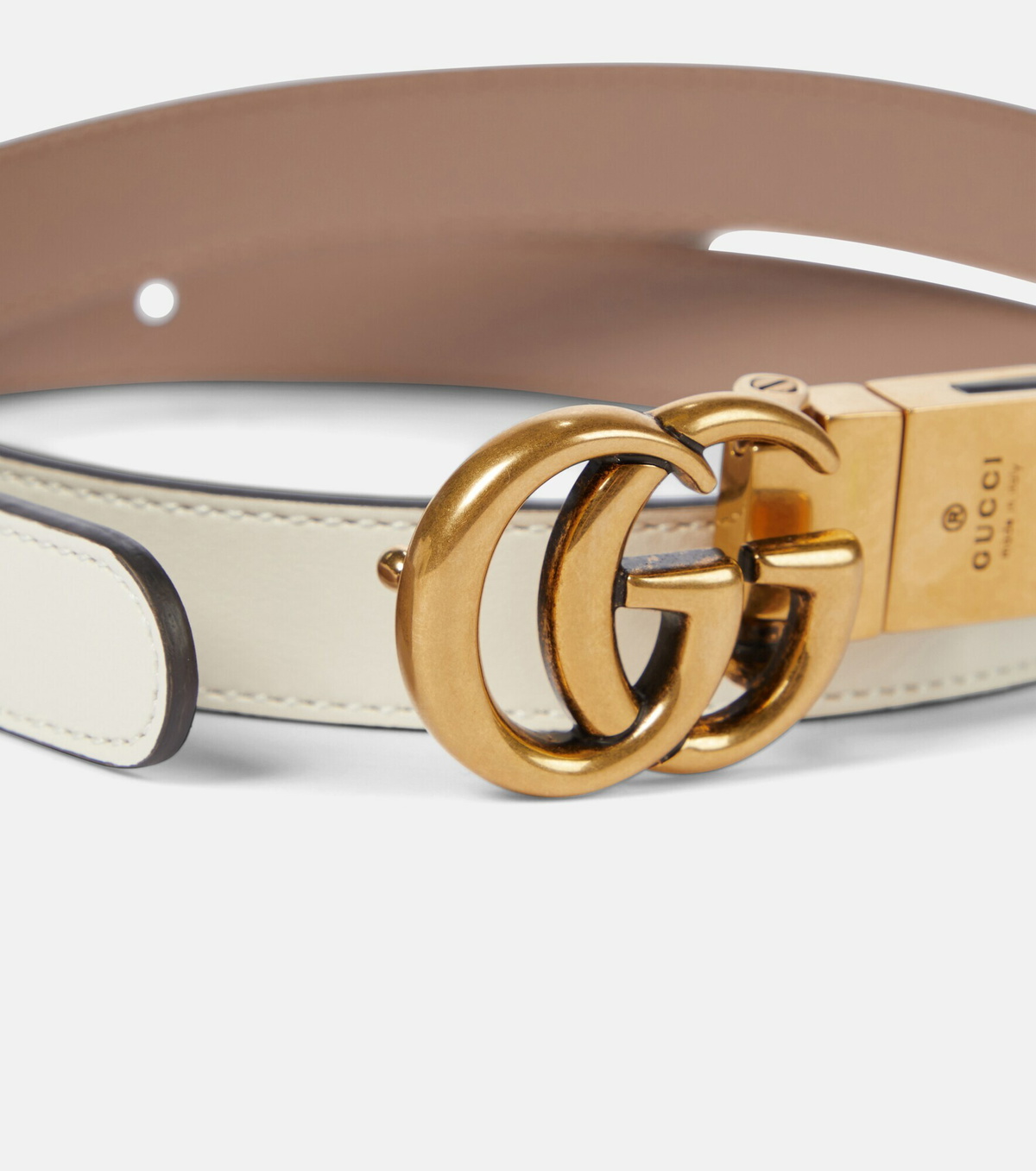 Gucci - GG leather belt Gucci