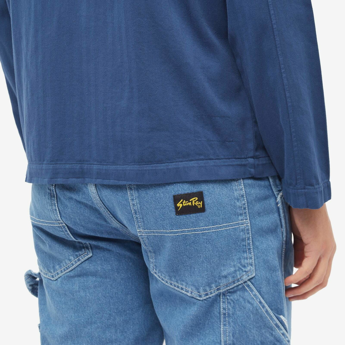 Stan Ray Men's OG Painter Pant in Vintage Stonewash Denim Stan Ray