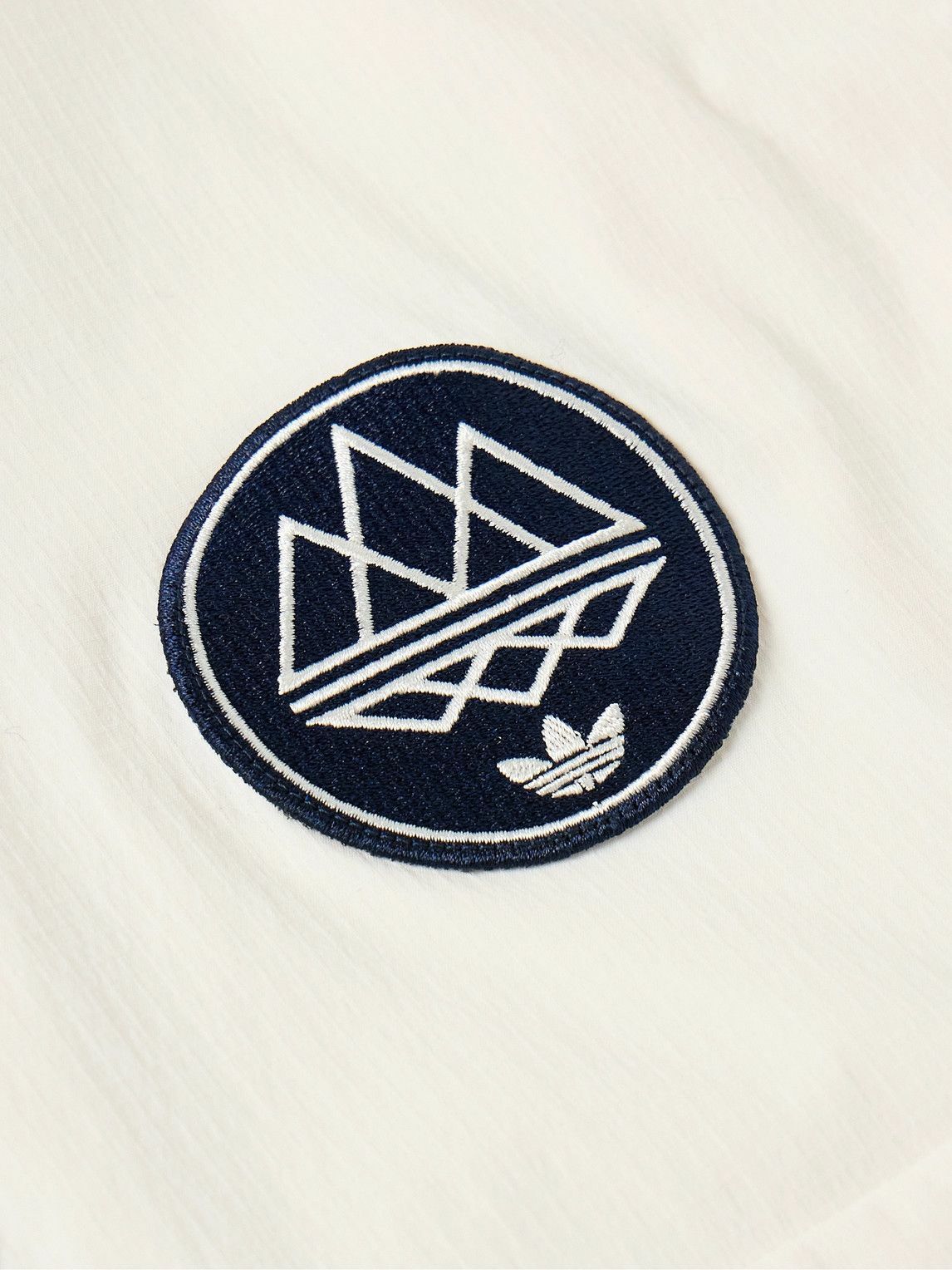 adidas Originals - Todmorden Logo-Appliquéd Nylon-Ripstop Half-Zip ...
