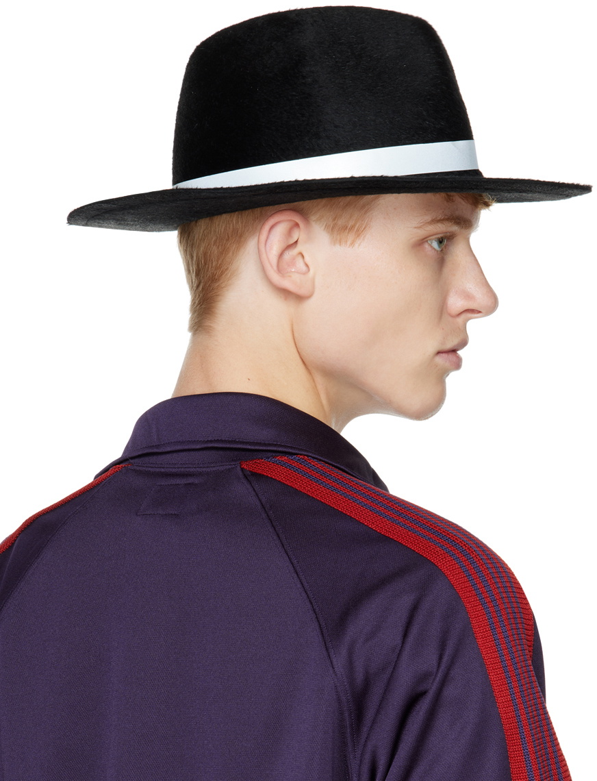 UNDERCOVER Black Reflective Structured Hat Undercover