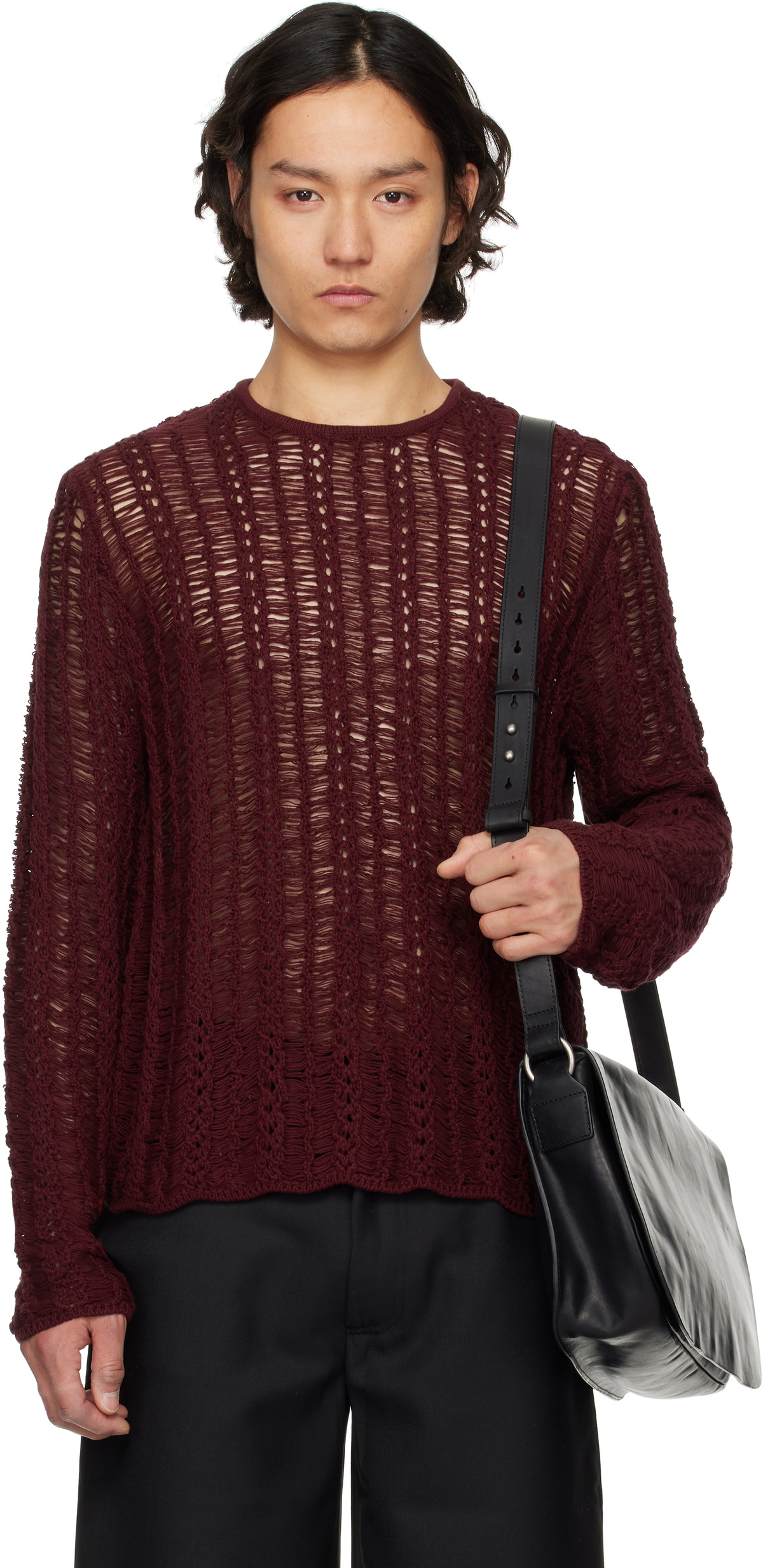 Séfr Burgundy Yorgos Sweater Séfr