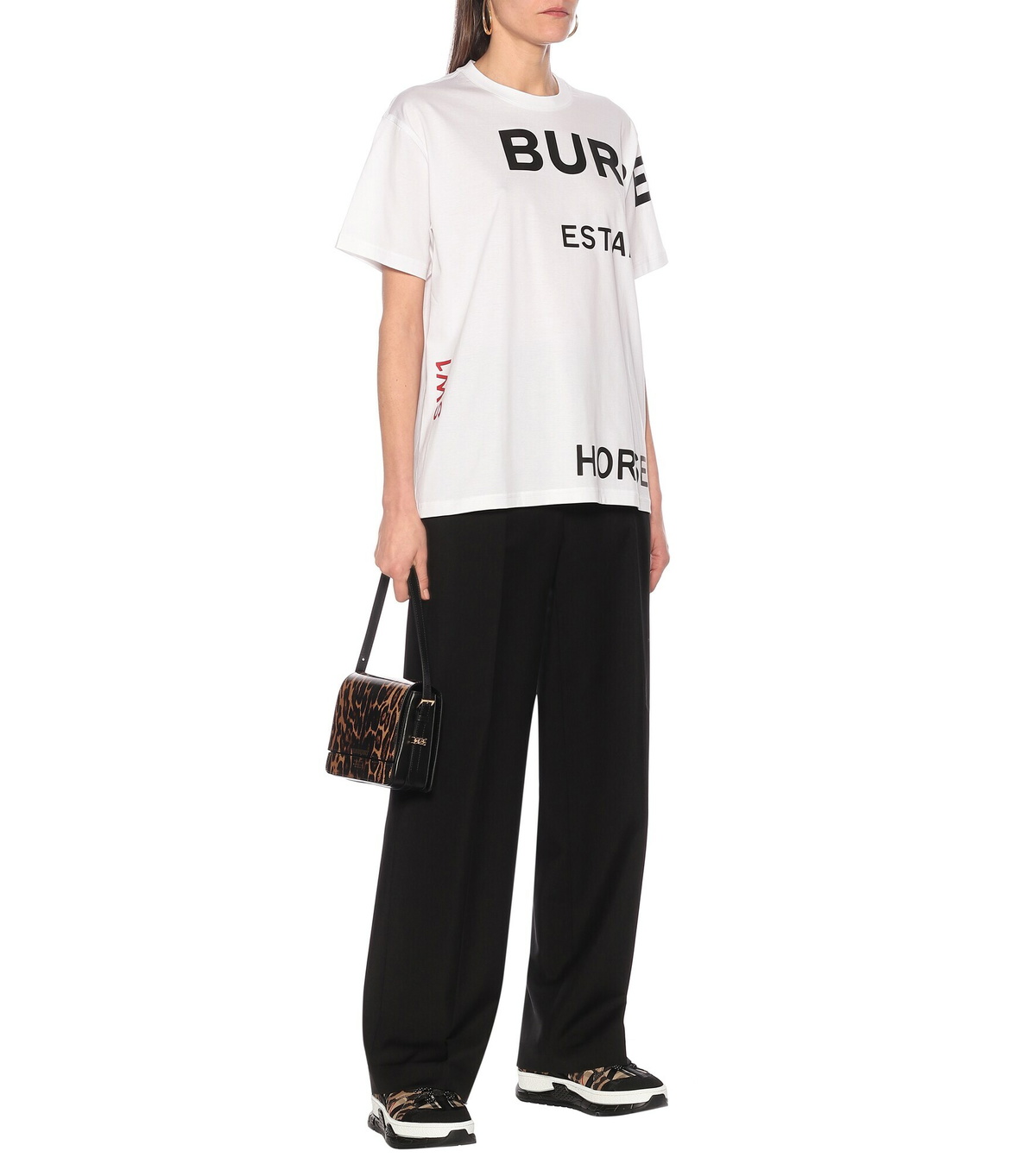 Burberry - Horseferry cotton jersey T-shirt Burberry