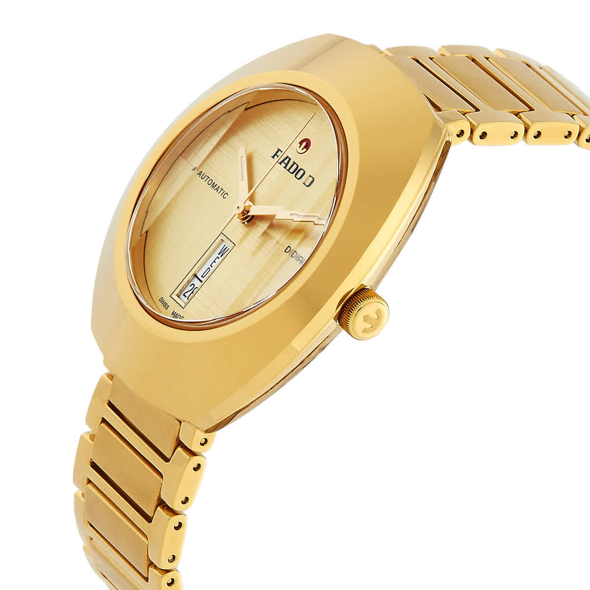 Rado Diastar Original Automatic Champagne Dial Unisex Watch R12161253 Rado
