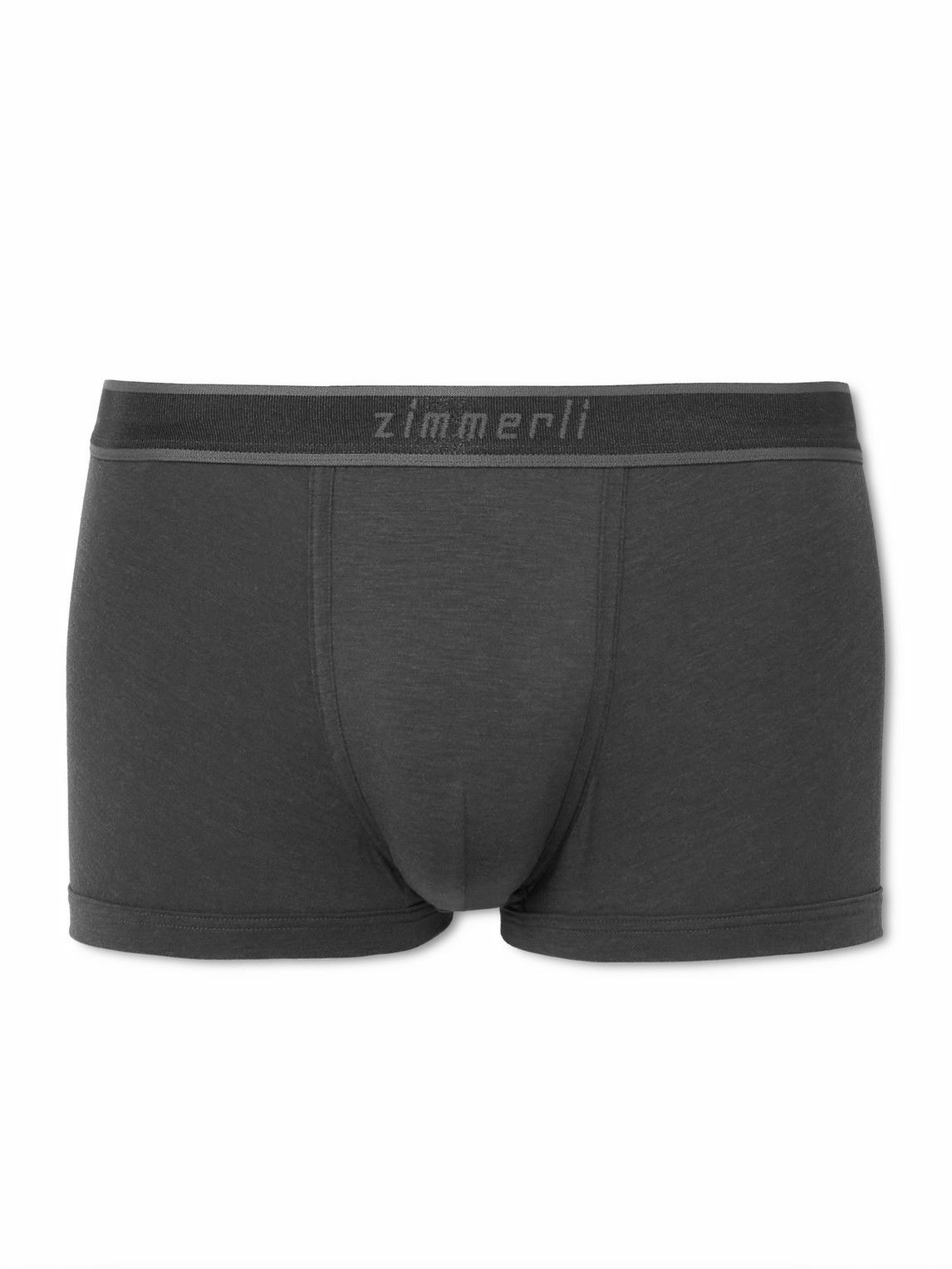 Zimmerli - Stretch Modal-Blend Boxer Briefs - Gray Zimmerli