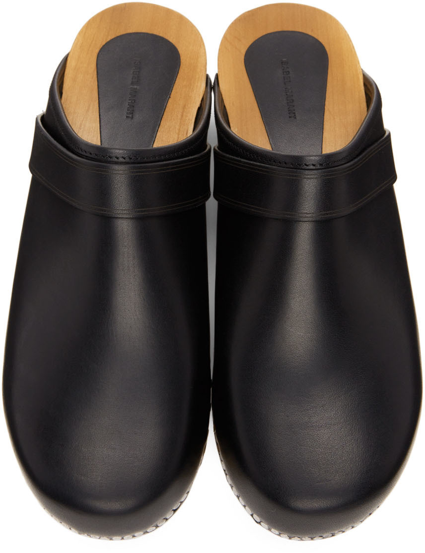 Isabel Marant Black Thalie Clogs Isabel Marant