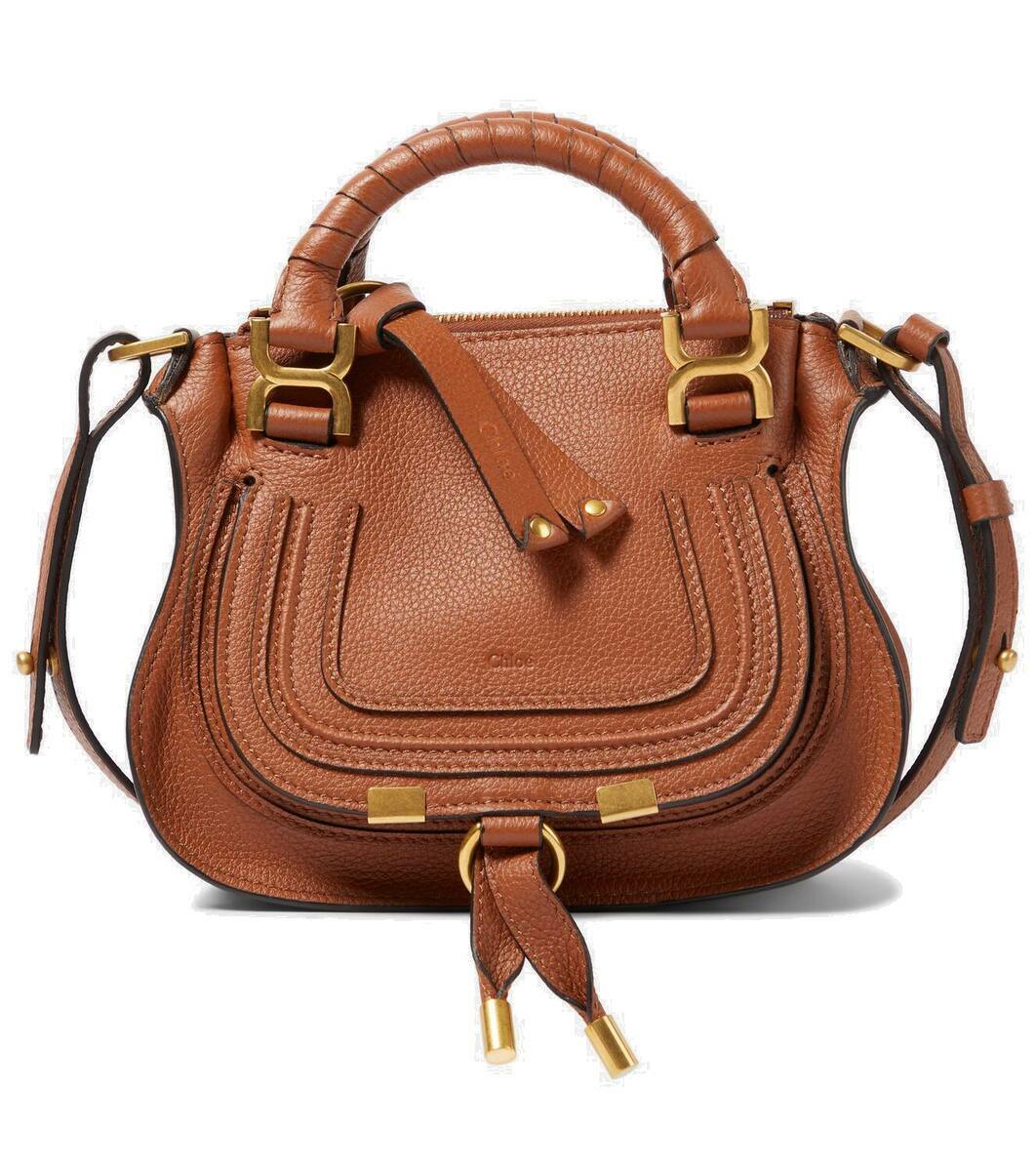 Chloé Taupe Mini Marcie Bag Chloe