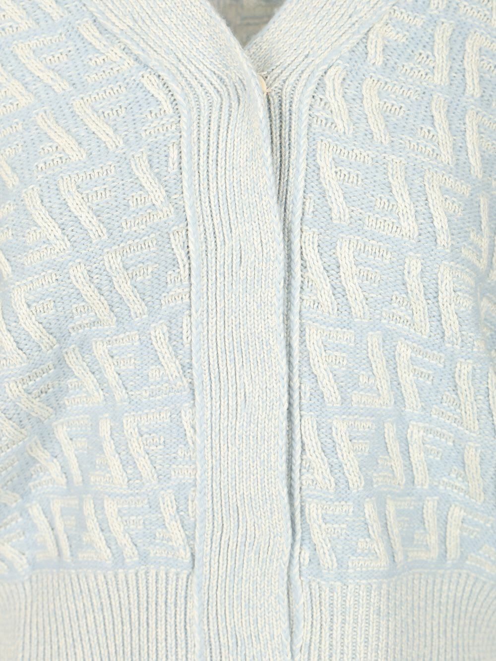 Fendi Wool And Cashmere Cardigan Fendi