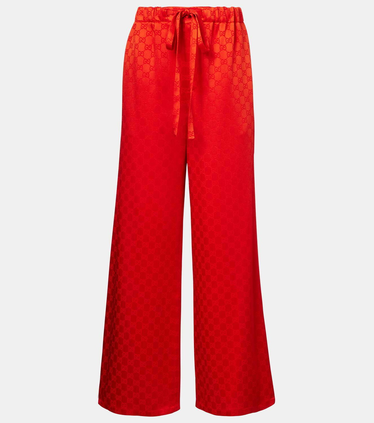 Gucci GG satin wide-leg pants Gucci