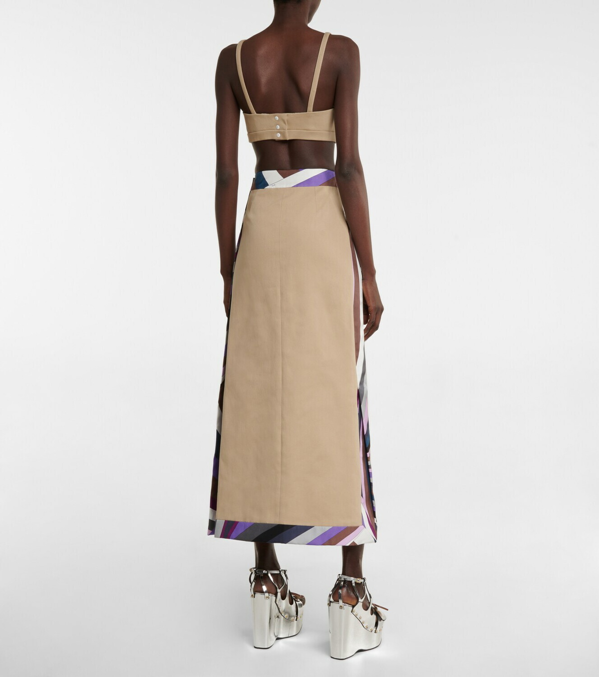 Pucci - Bow-trimmed bralette Emilio Pucci