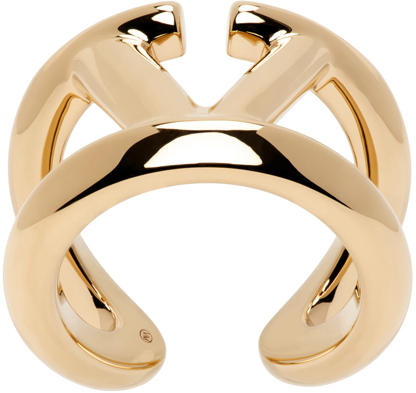 Valentino Garavani Gold VLogo Ring Valentino Garavani