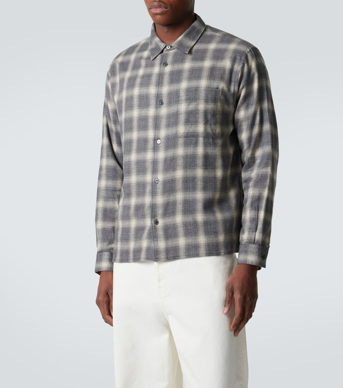 Frame Plaid cotton shirt Frame Denim