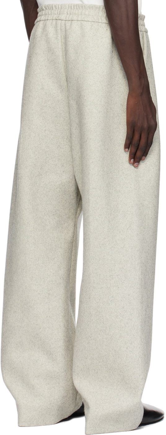 Fear of God Gray Military Wool Wide Leg Sweatpants Fear Of God