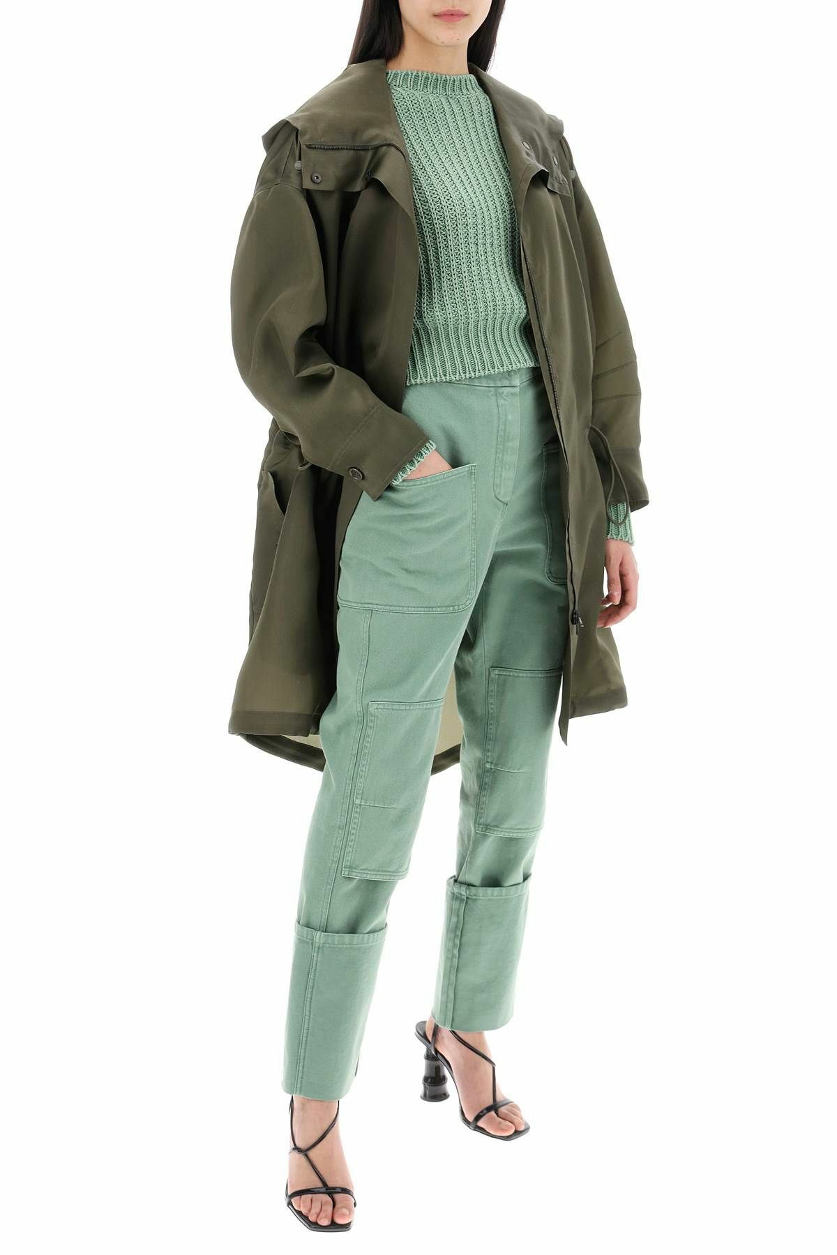 MAX MARA workwear pants by fac Green Max Mara