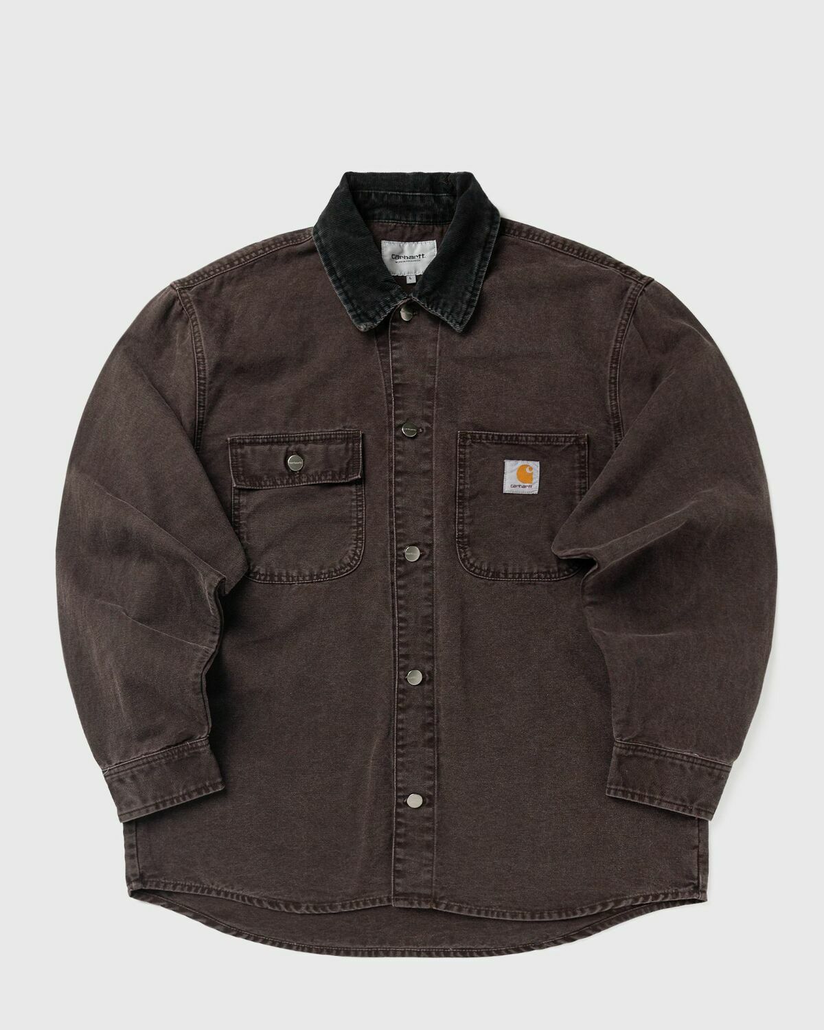Carhartt WIP Mitch Shirt Jacket Purple Mens Overshirt Carhartt WIP