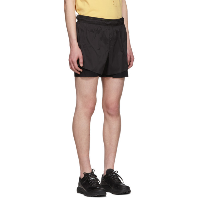 Satisfy Black Short Distance 3 Shorts Satisfy