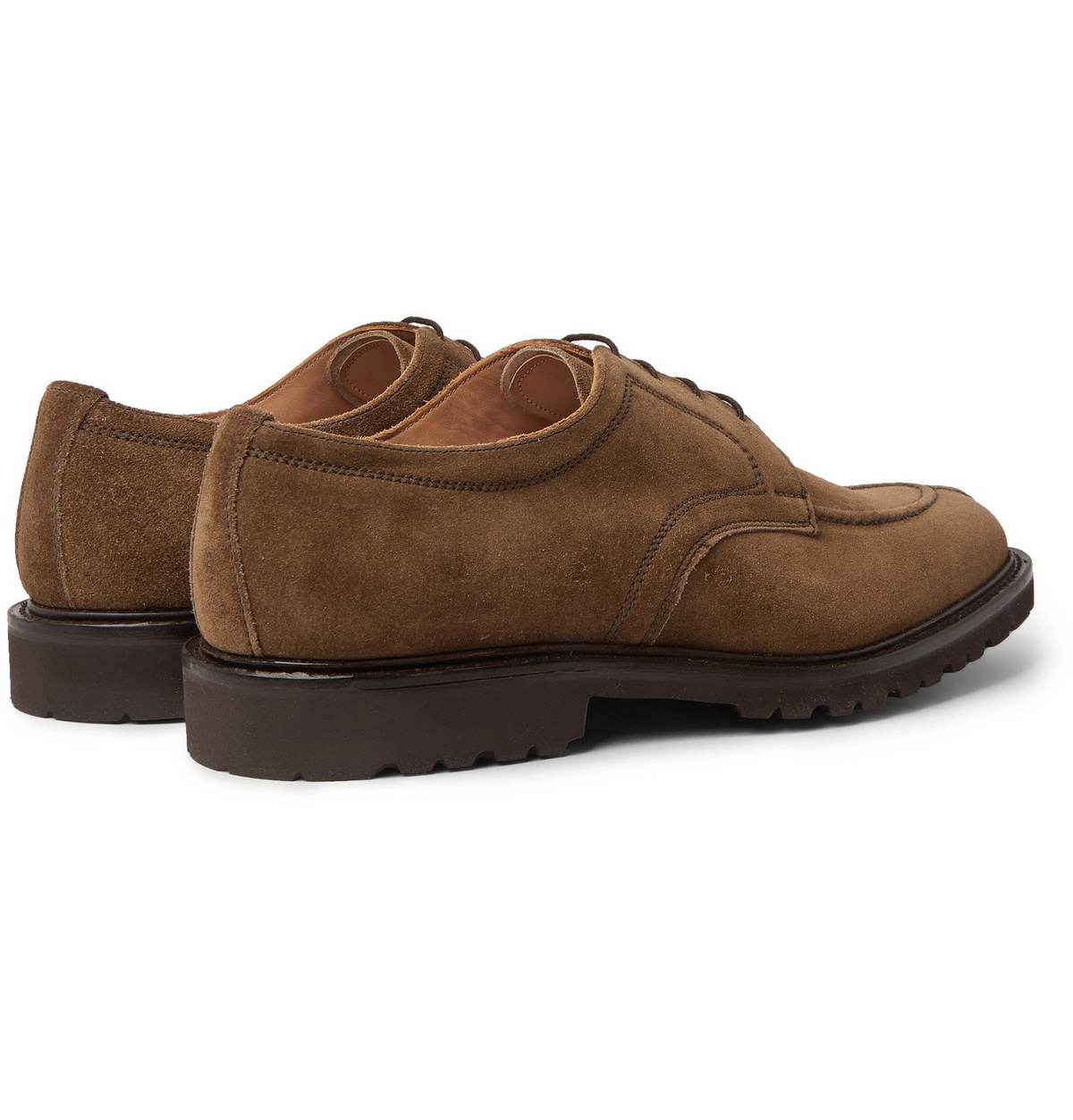Cheaney - Newton Suede Derby Shoes - Brown Cheaney