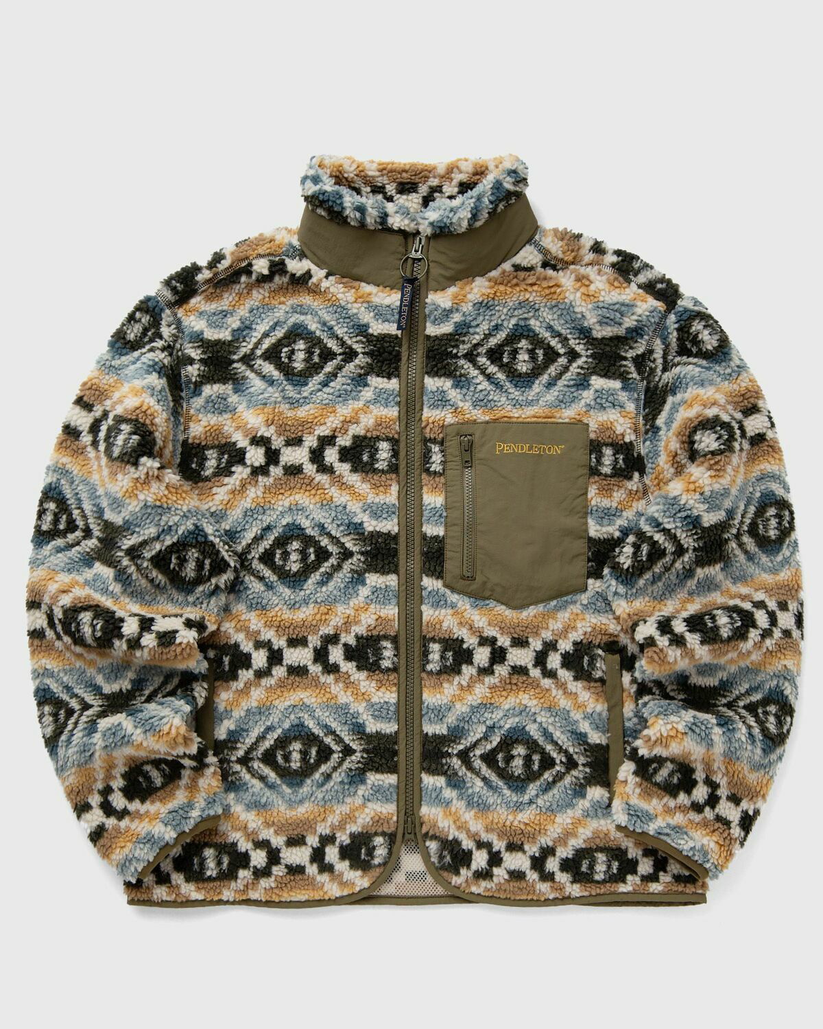 Pendleton ZIP THROUGH FLEECE JACKET Beige Men Pendleton
