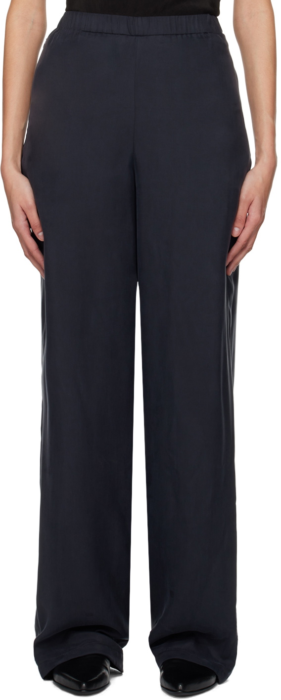 Ann Demeulemeester Black Dela Trousers Ann Demeulemeester