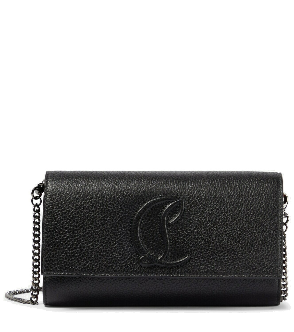 Christian Louboutin Logo leather wallet on chain Christian Louboutin