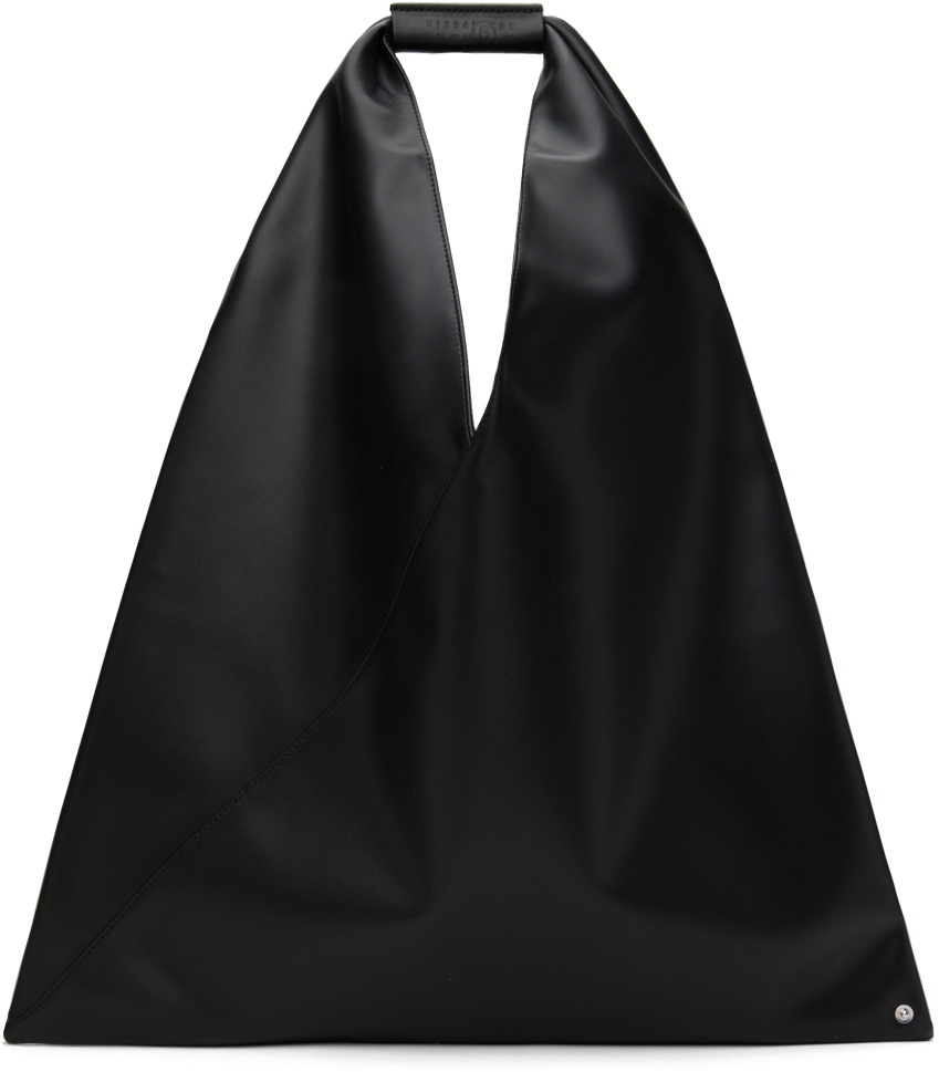 MM6 Maison Margiela Black Triangle Classic Medium Tote MM6 Maison Margiela