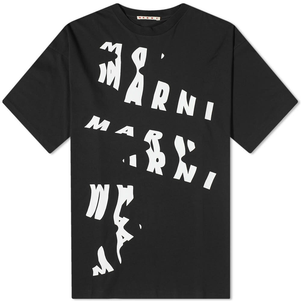 Marni Scanned Logo Tee Marni