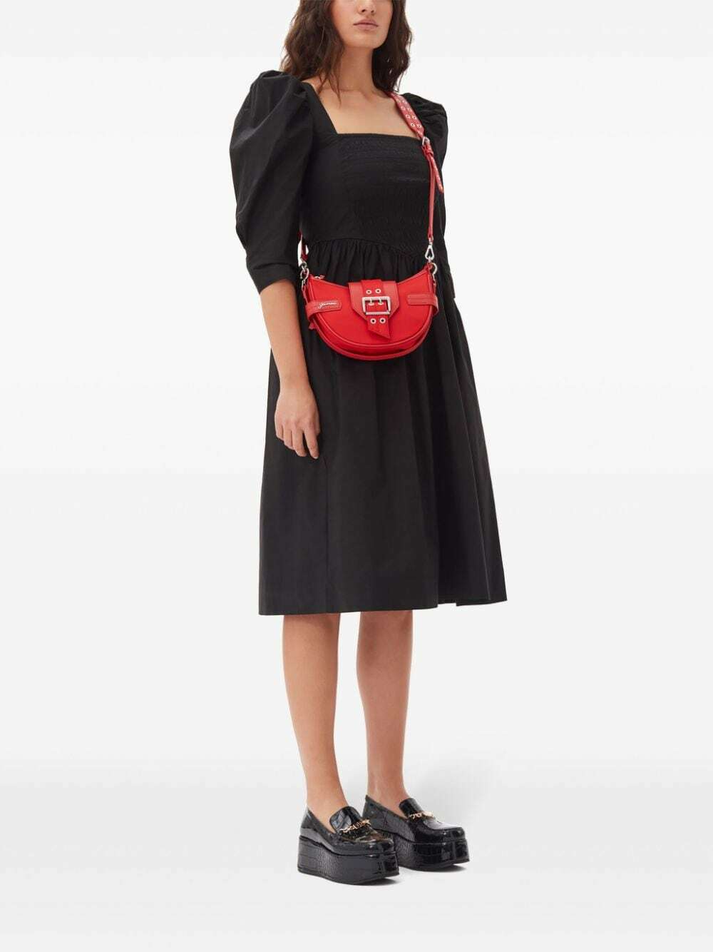 GANNI - Bucky Small Nylon Crossbody Bag GANNI