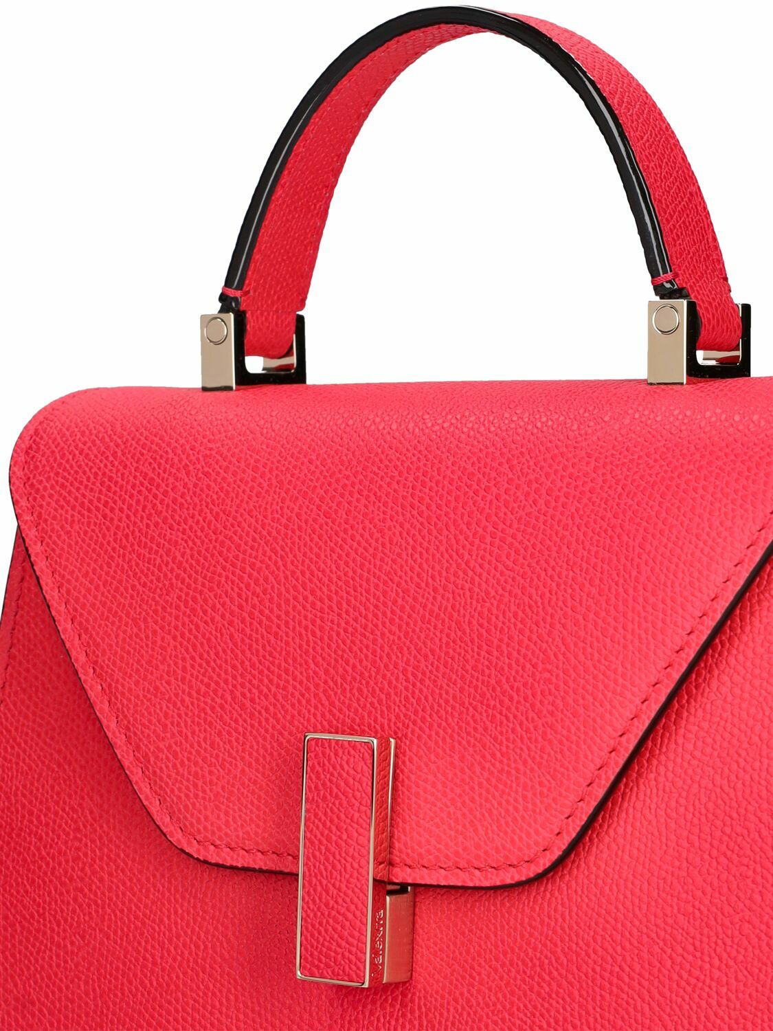 VALEXTRA - Micro Iside Grained Leather Bag Valextra