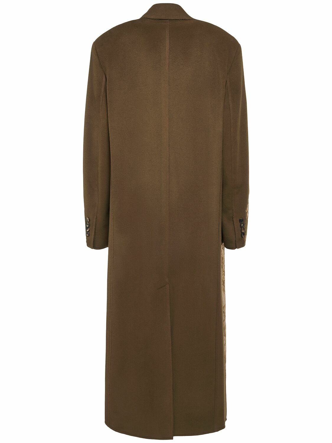 ETRO Wool & Cashmere Printed Long Coat Etro