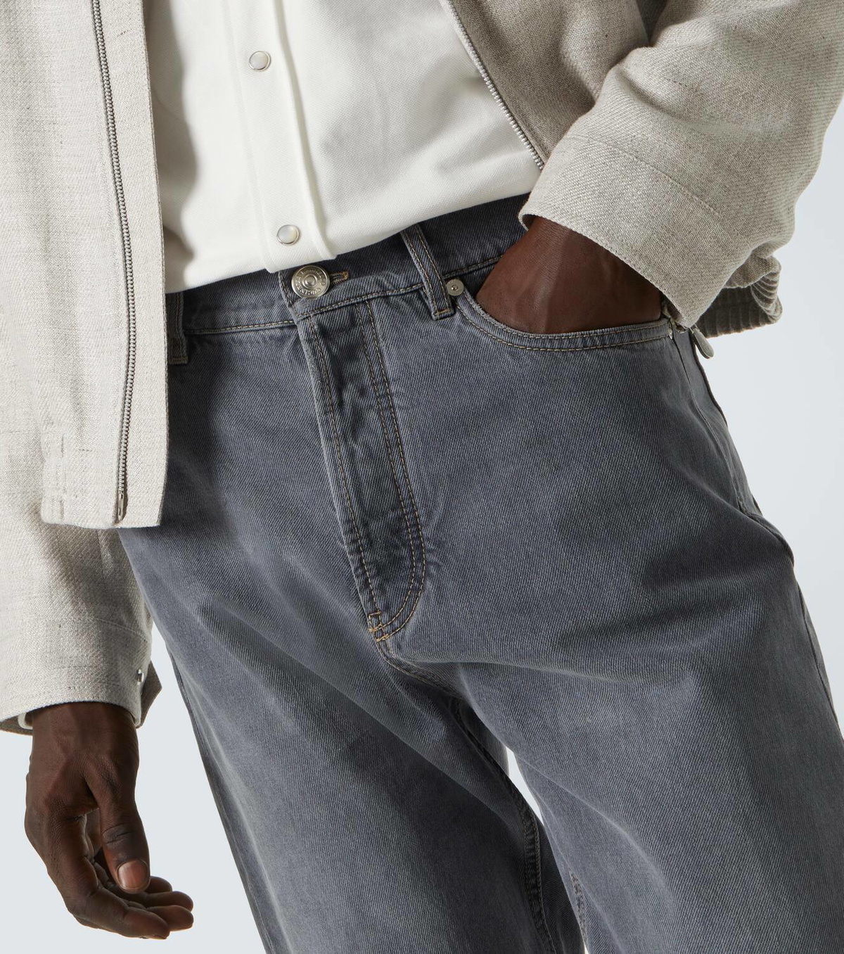 Brunello Cucinelli Iconic Fit mid-rise slim jeans Brunello Cucinelli