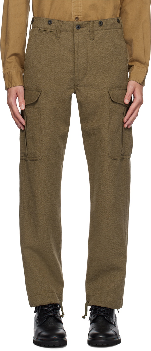 RRL Khaki Regiment Cargo Pants RRL
