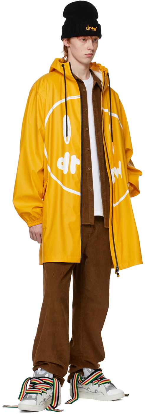 drew house SSENSE Exclusive Brown Painted Mascot Shirt drew house