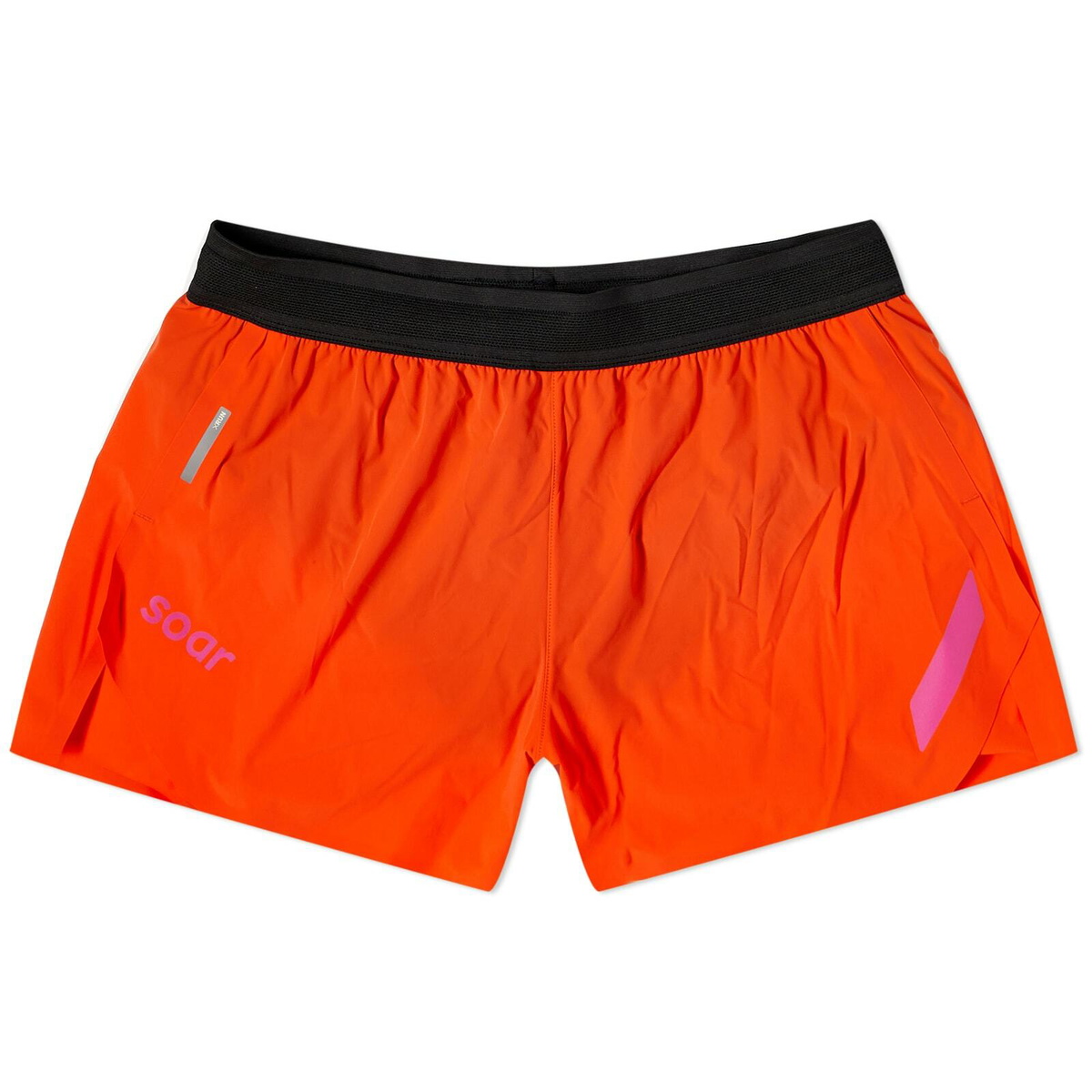 SOAR Women's Split Short in Black Soar Running