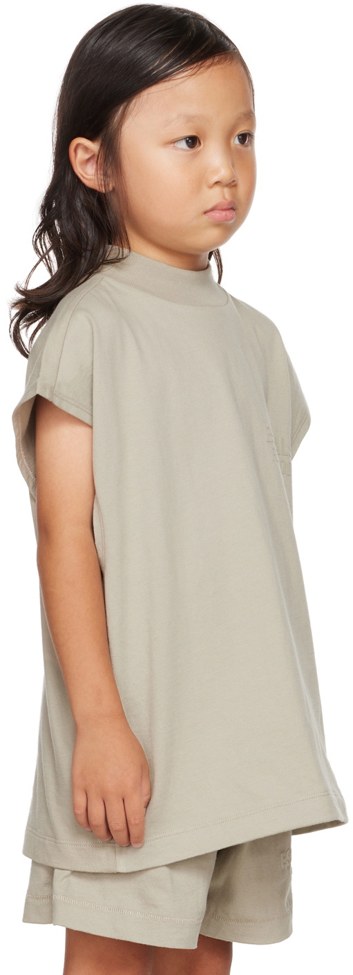 Essentials Kids Gray Muscle T-Shirt Essentials