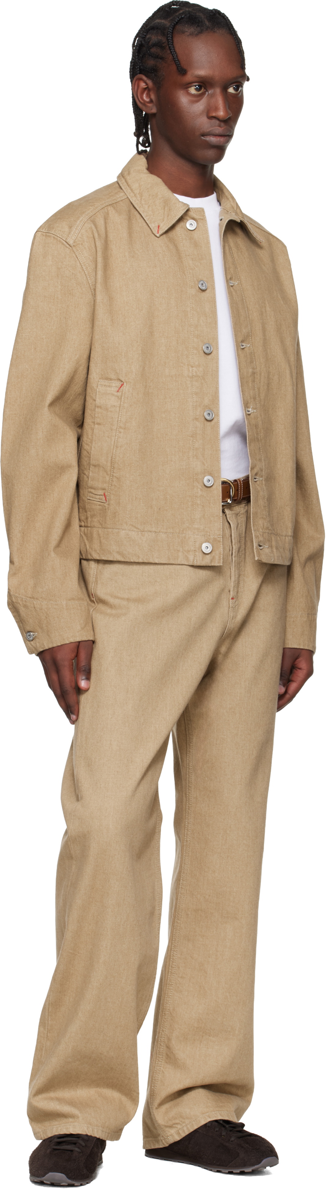 JACQUEMUS Brown 'The Salon' Belt Jacquemus